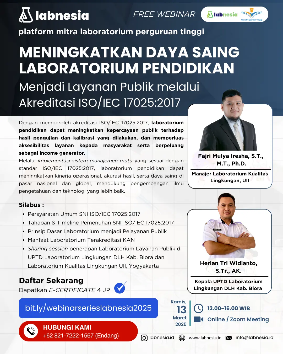 Strategi Optimalisasi Laboratorium Menuju Akreditasi ISO/IEC 17025:2017 untuk Layanan Publik ...