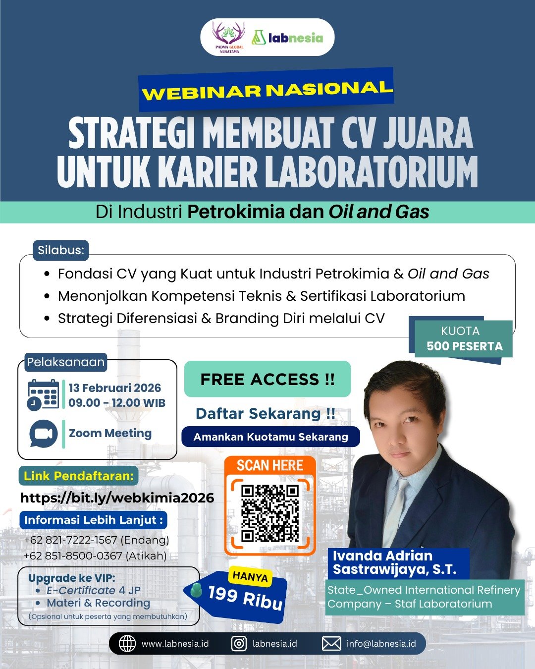Labnesia Gelar Webinar di Awal Tahun : Peran Auditor Internal Kompeten ...